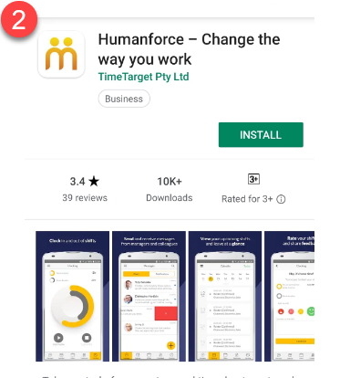 How to install and use the Humanforce Mobile App – YMCA Victoria
