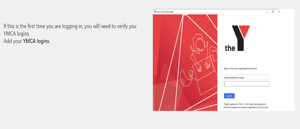 How to Login (All staff) – YMCA Victoria